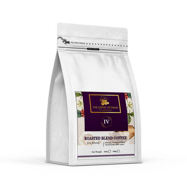 Fine Robusta Blended Whole Beans | The Caphe Vietnam